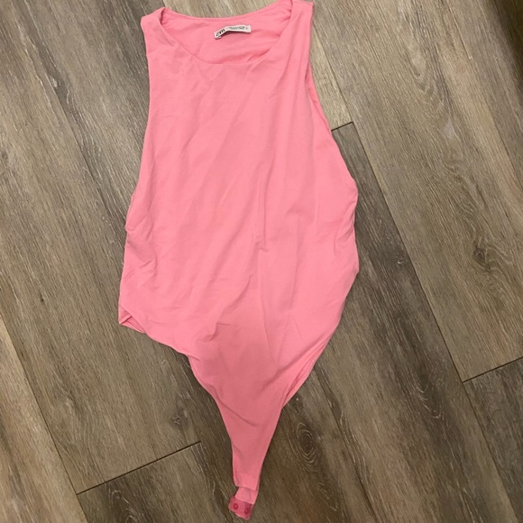 Zara | Tops | Zara Tank Bodysuit | Poshmark